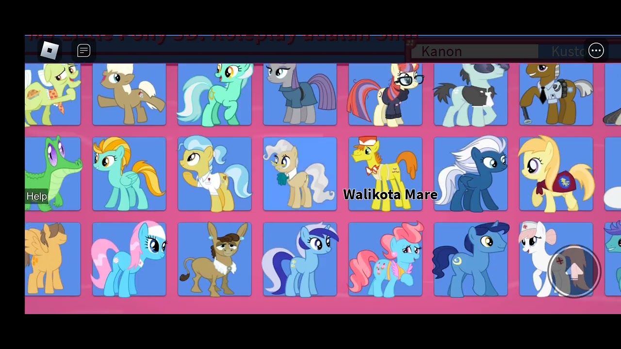 My little pony roblox roleplay - YouTube