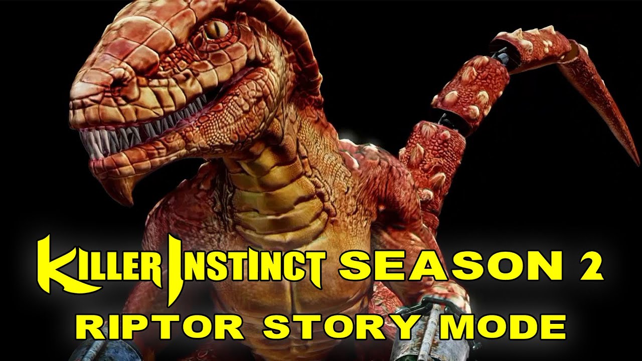 Killer Instinct - Riptor - Story Mode/Ending - Season 2 - YouTube