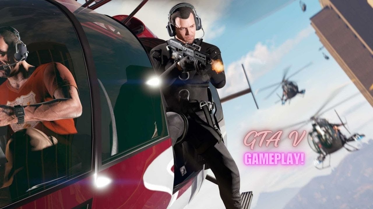 Grand Theft Auto V | The team work | Gameplay - YouTube