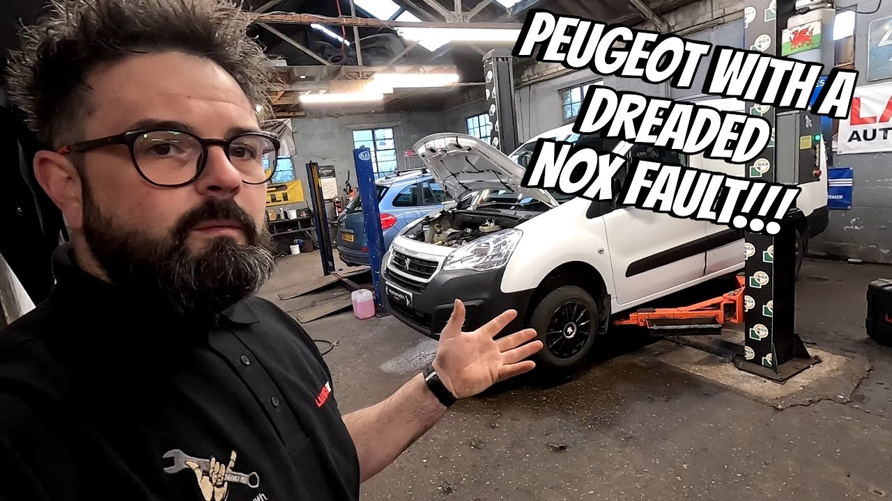 2016 Peugeot partner P2200 Nox sensor diag and replacement - YouTube