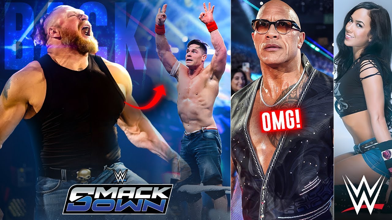 THE BEAST IS BACK TOMORROW 🔥😱! Brock Lesnar RETURNS | Rock COMEBACK? AJ ...