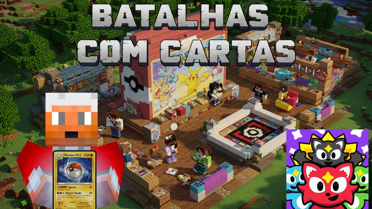 O TCG FINALMENTE CHEGOU NO PIXELMON BRASIL - YouTube