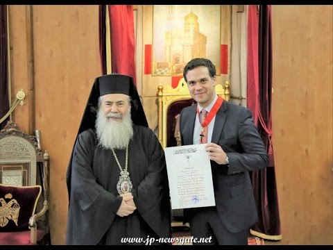 Ο ΜΑΚΑΡΙΩΤΑΤΟΣ ΠΑΡΑΣΗΜΟΦΟΡΕΙ ΤΟΝ ΠΡΕΣΒΥ Κ. ΓΕΝΝΗΜΑΤΑ. - YouTube