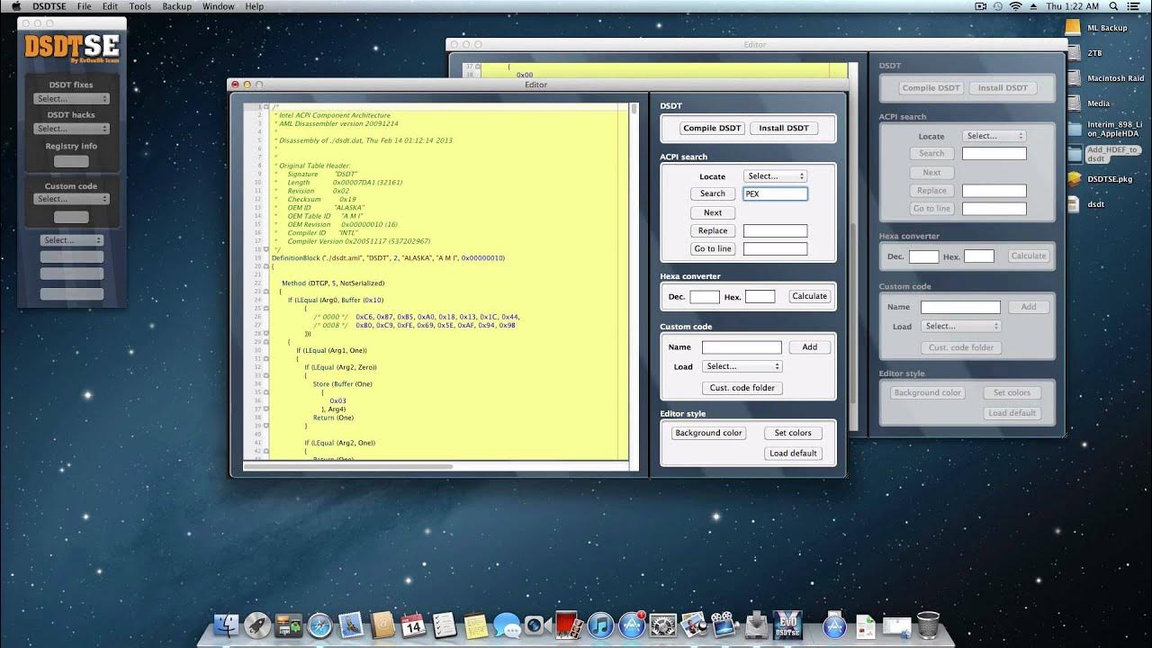 Quick Hackintosh Tip: Editing a DSDT For Audio - YouTube