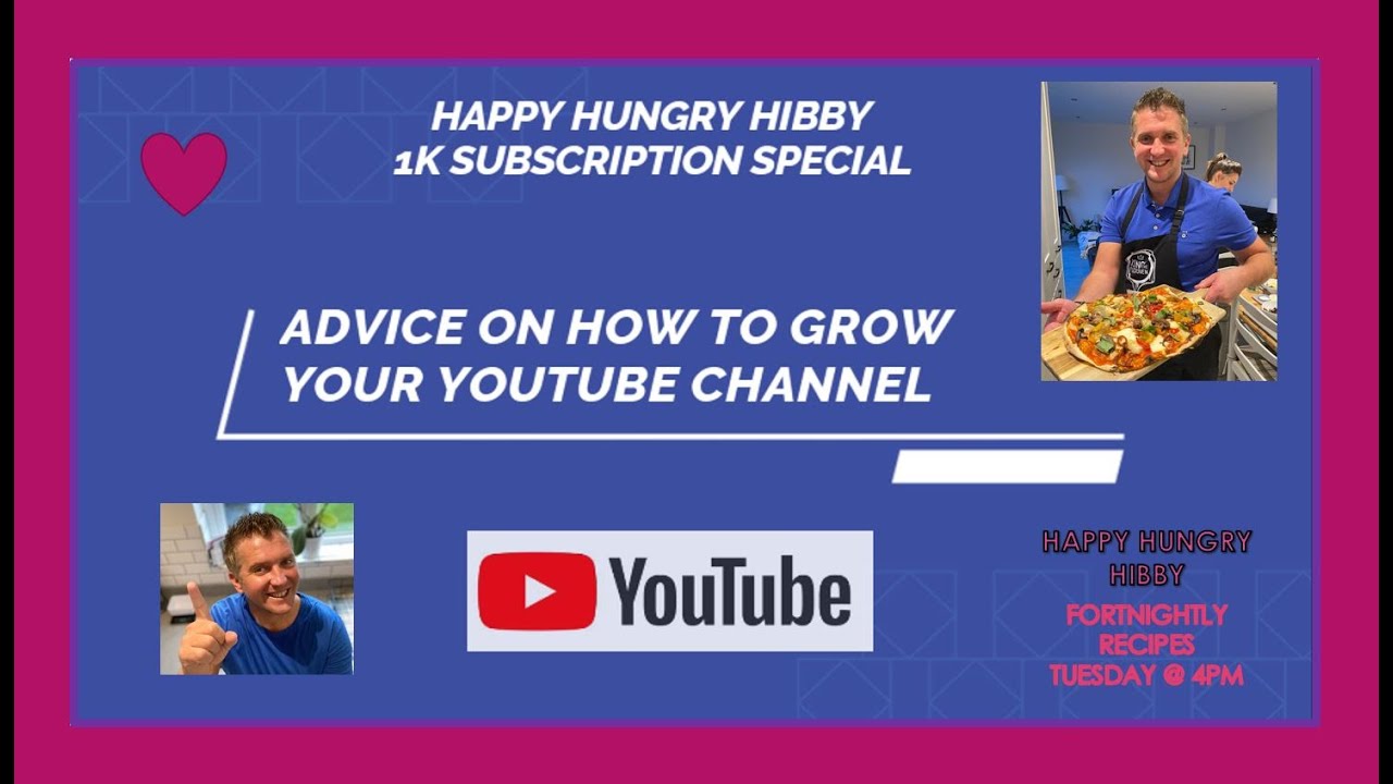 How to Grow your YouTube Food Channel - 1K Subscription Special - YouTube