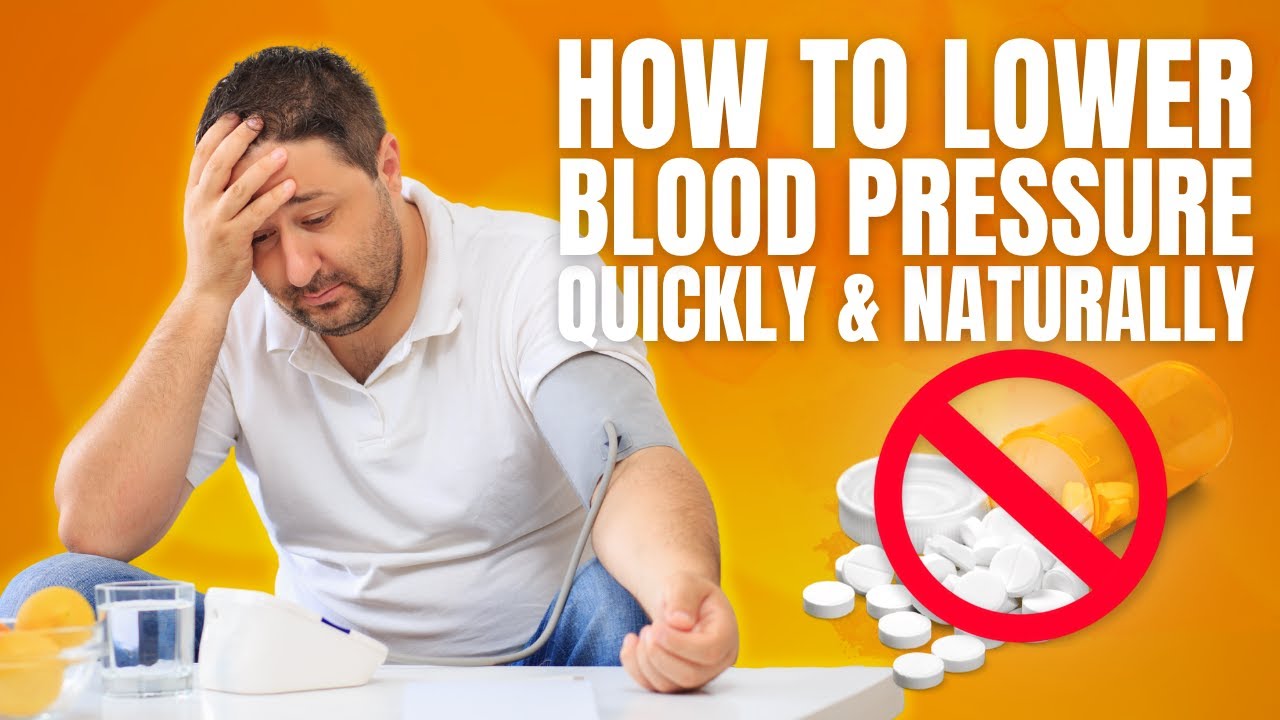 How To Lower Blood Pressure Naturally and Quickly - YouTube