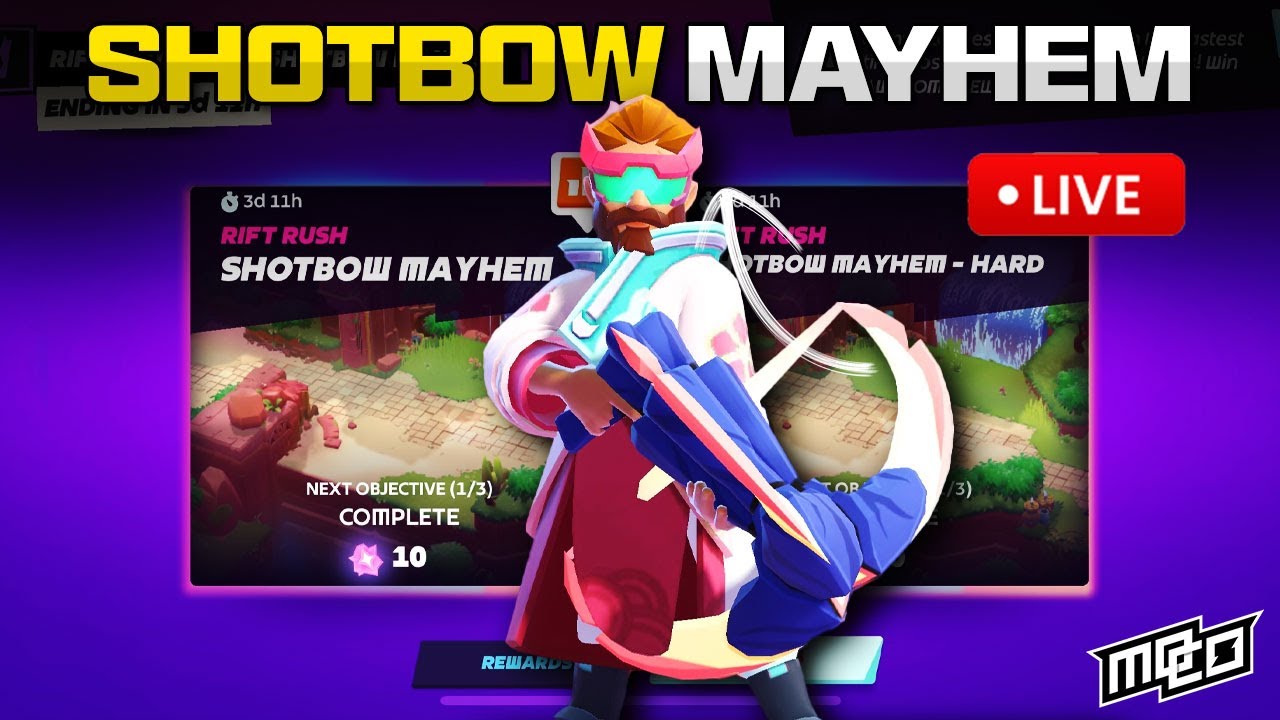 NEW SHOTBOW MAYHEM EVENT + NEW WEAPON | MO.CO - YouTube