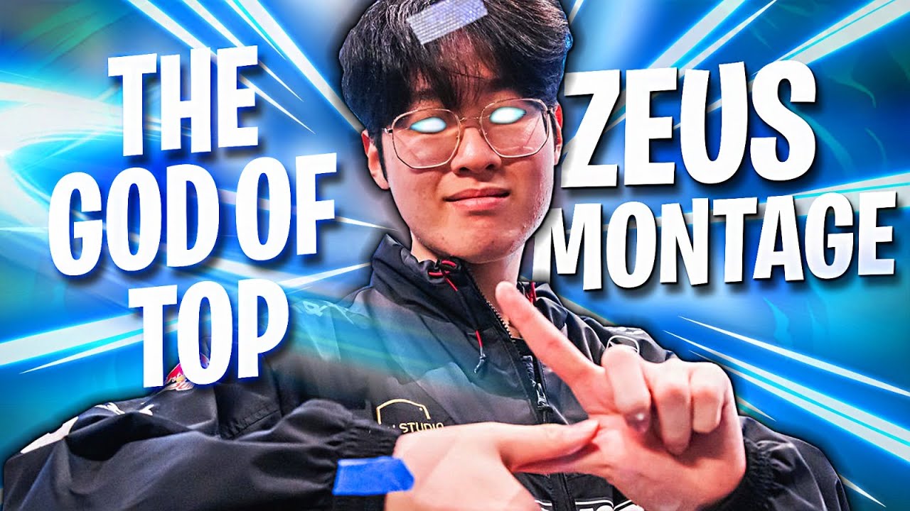 T1 ZEUS MONTAGE "THE TOP GOD" BEST OF ZEUS LCK 2024 - YouTube