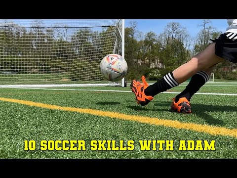 10 Soccer Skills with Adam - YouTube
