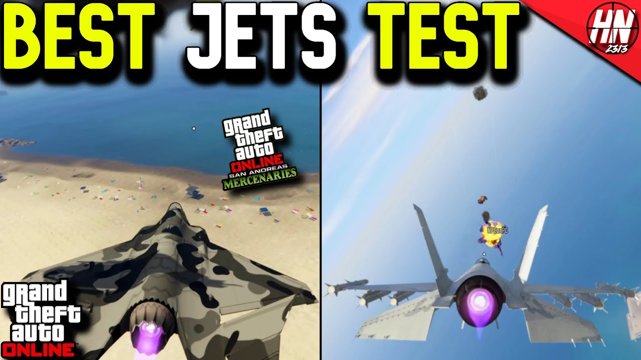 Testing the NEW F-160 Raiju vs Lazer & Hydra | GTA Online - YouTube