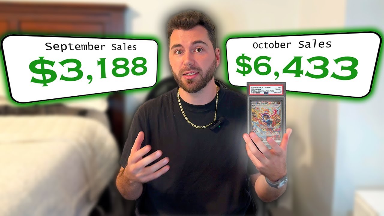 How I Doubled my Sales | Pokémon Card Business - YouTube