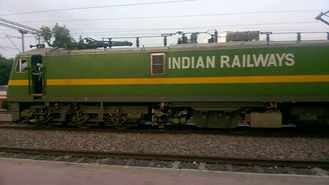 WAG 9 on Delhi Jaipur Section (Small Video) - YouTube