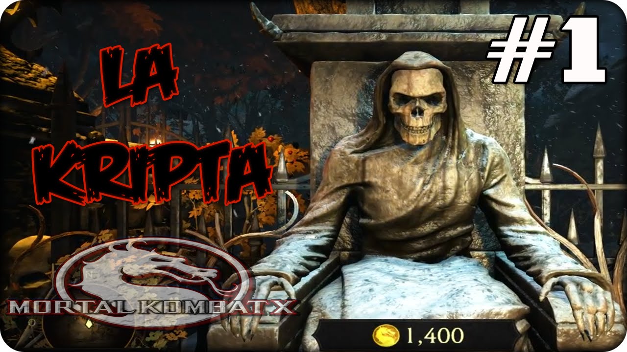 Mortal Kombat X:Explorando la Kripta [Fatalities,arte,trajes.. etc ...