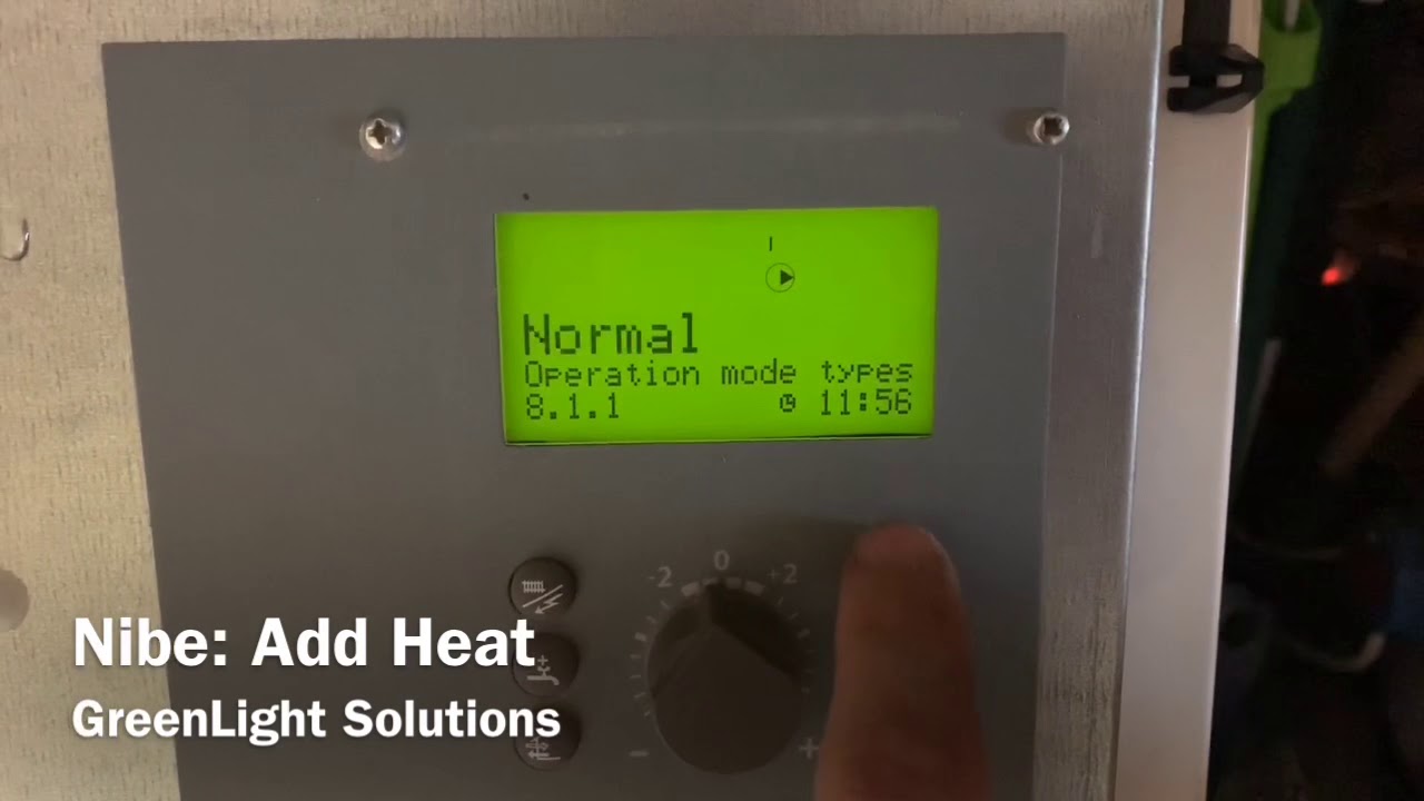 Nibe Fighter heat pump 1120,1220,1140,1240 into add heat/ immersion ...