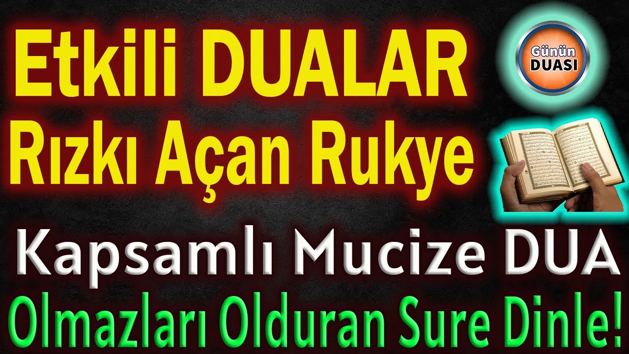 Bütün İstekler için En Etkili Mucize Güçlü Dualar DİNLE - YouTube