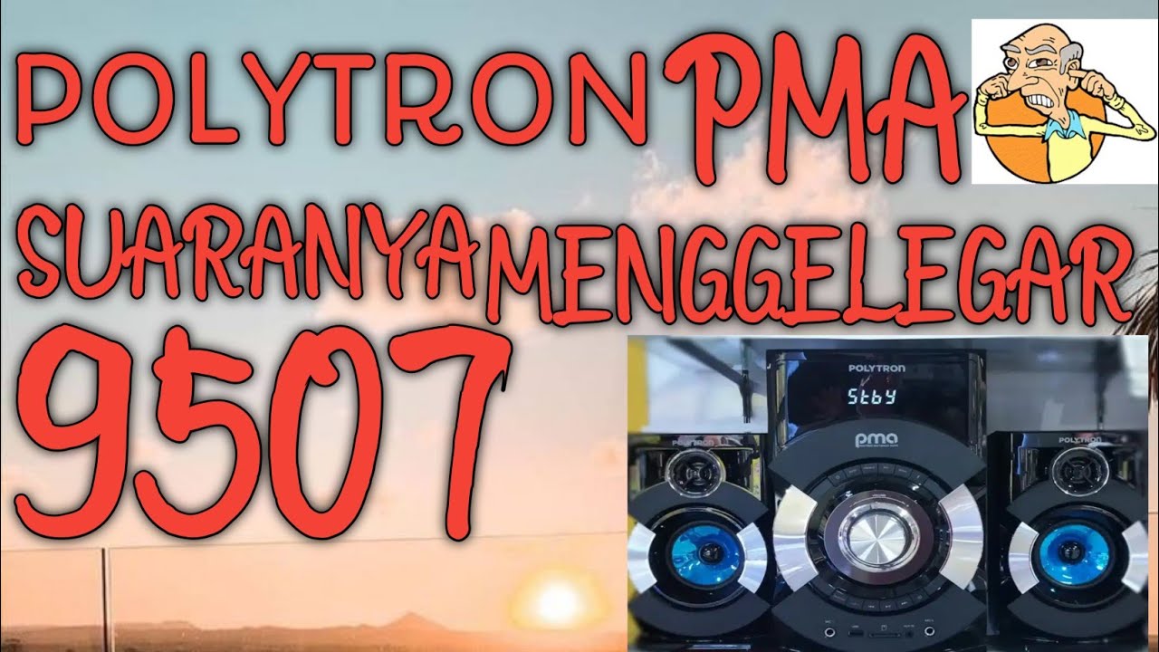 UNBOXING & REVIEW SPEAKER MANTUL POLYTRON PMA 9507 - YouTube