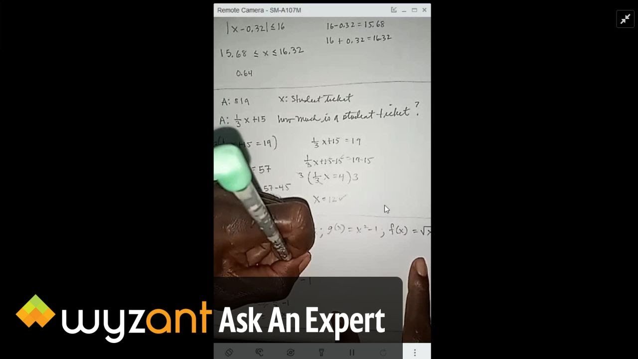 How to solve a double composite function in 4 minutes - YouTube