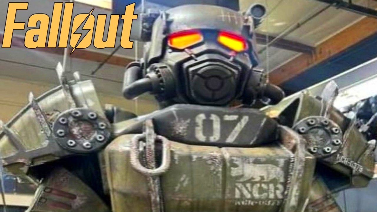 NCR Ranger Power Armor Fallout TV Show LEAK - YouTube
