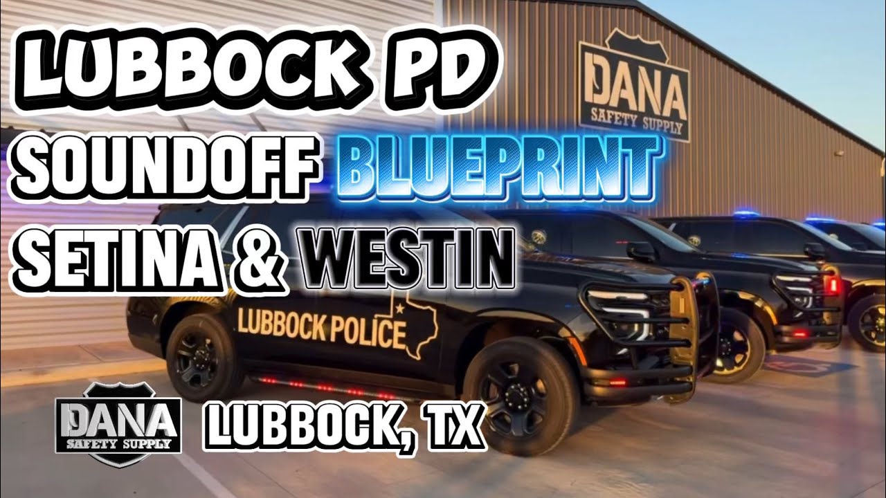 Lubbock Police Department | (SoundOff bluePRINT Build) - YouTube