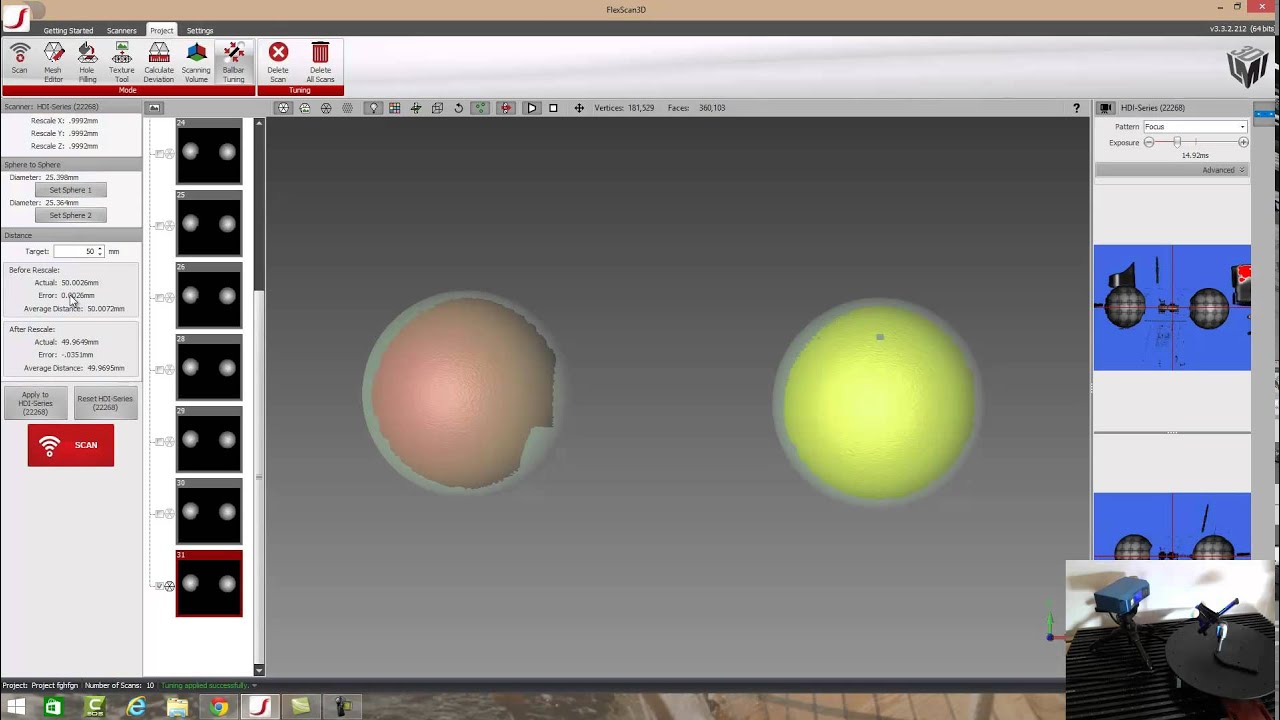 HDI 109 Ball Bar Analysis - YouTube