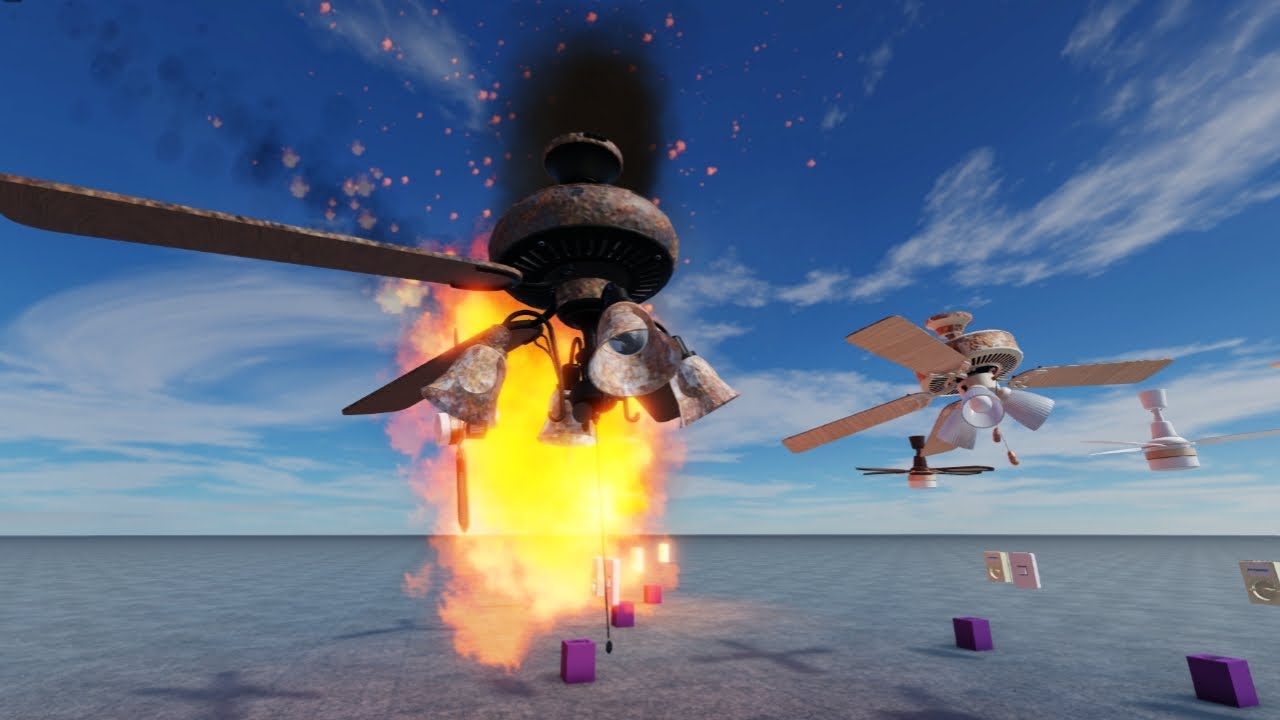 Rusty Ceiling Fan Video Of Burned - Pankha - YouTube