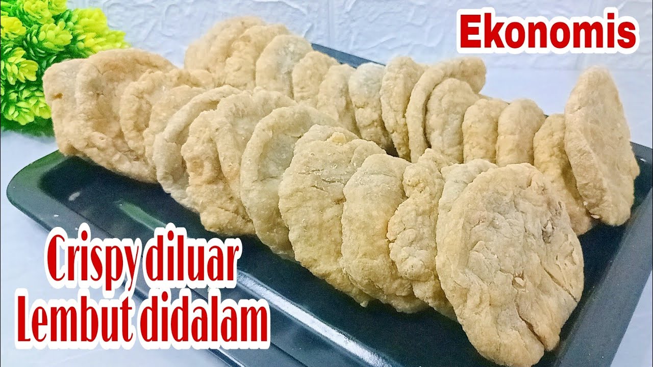 Resep pempek kulit ekonomis crispy diluar lembut didalam #pempekkulit # ...