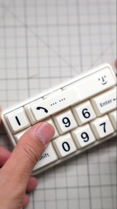 Awesome mini Number keyboard #shorts 🥴 #4 - YouTube
