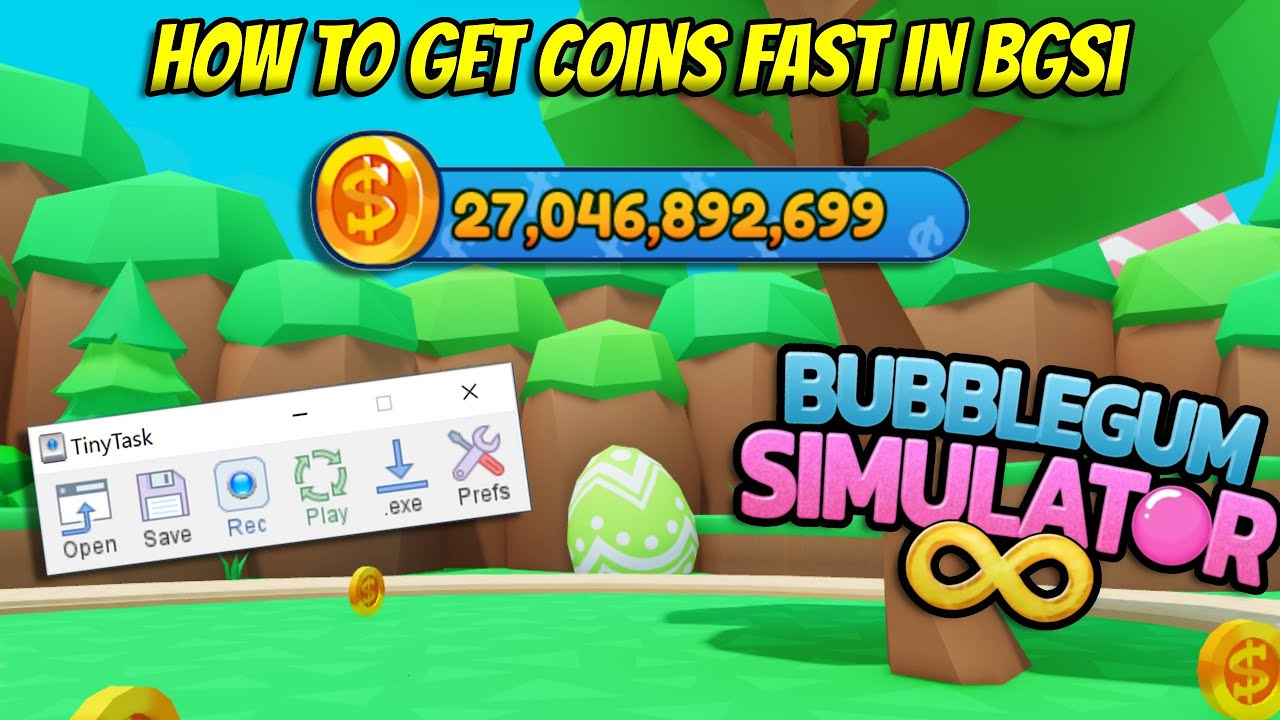 [Bubble Gum Simulator INFINITY] How to AFK And Get LOTS of COINS And ...