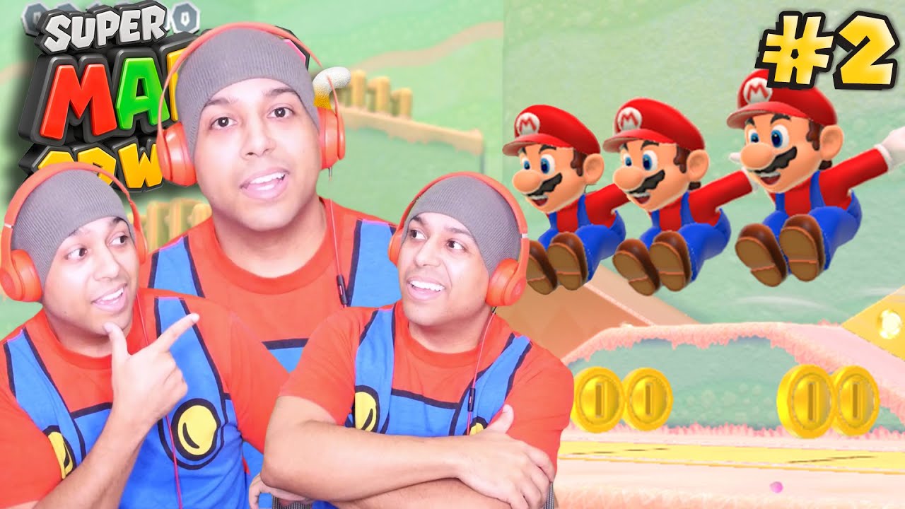 TRIPLE THICC! [SUPER MARIO 3D WORLD] [#02] - YouTube