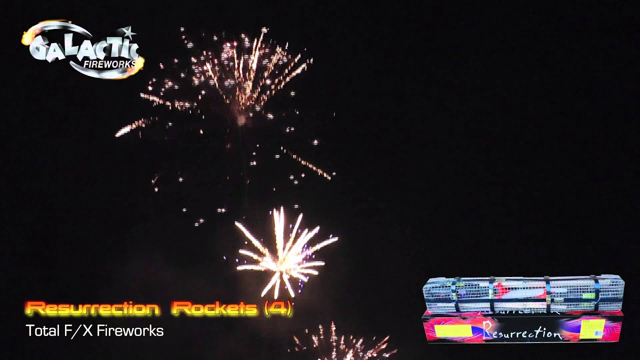 Resurrection Rockets By Total F/X Fireworks -- From Galactic Fireworks ...
