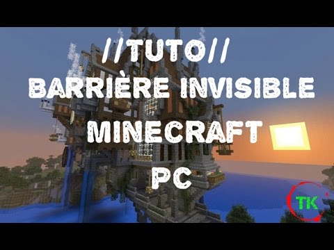 //Tuto Barrière Invisible Minecraft// - YouTube
