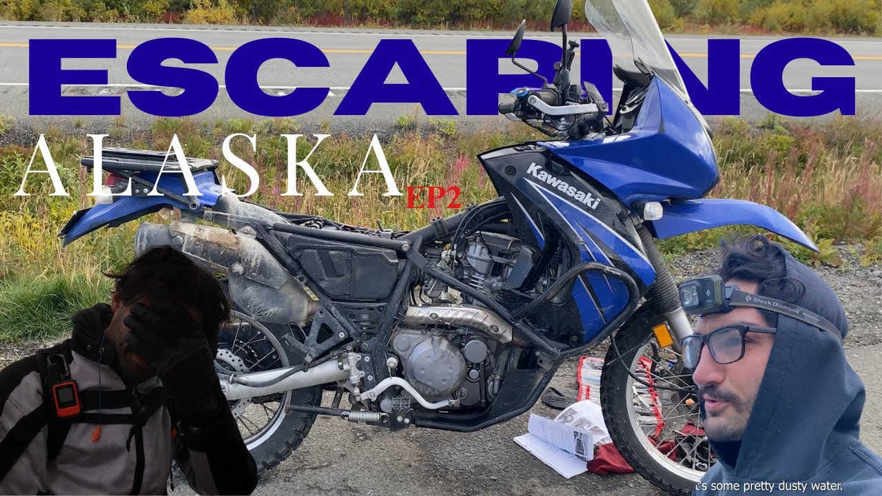 Leaving Alaska!!! (almost) - Alaska to Idaho on my KLR 650 l Season 2 ...