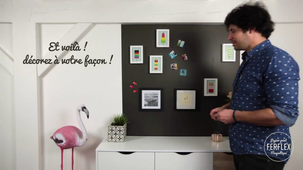 FERFLEX® - Décorer un grand mur - YouTube