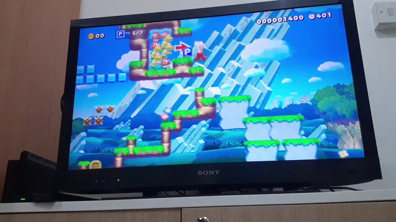 The corrupted level *Super Mario Maker 2* made by me - YouTube