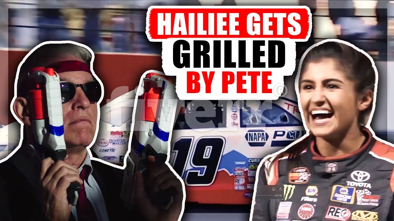 Pete Grills a Nascar Driver?| Hailee Deegan - YouTube