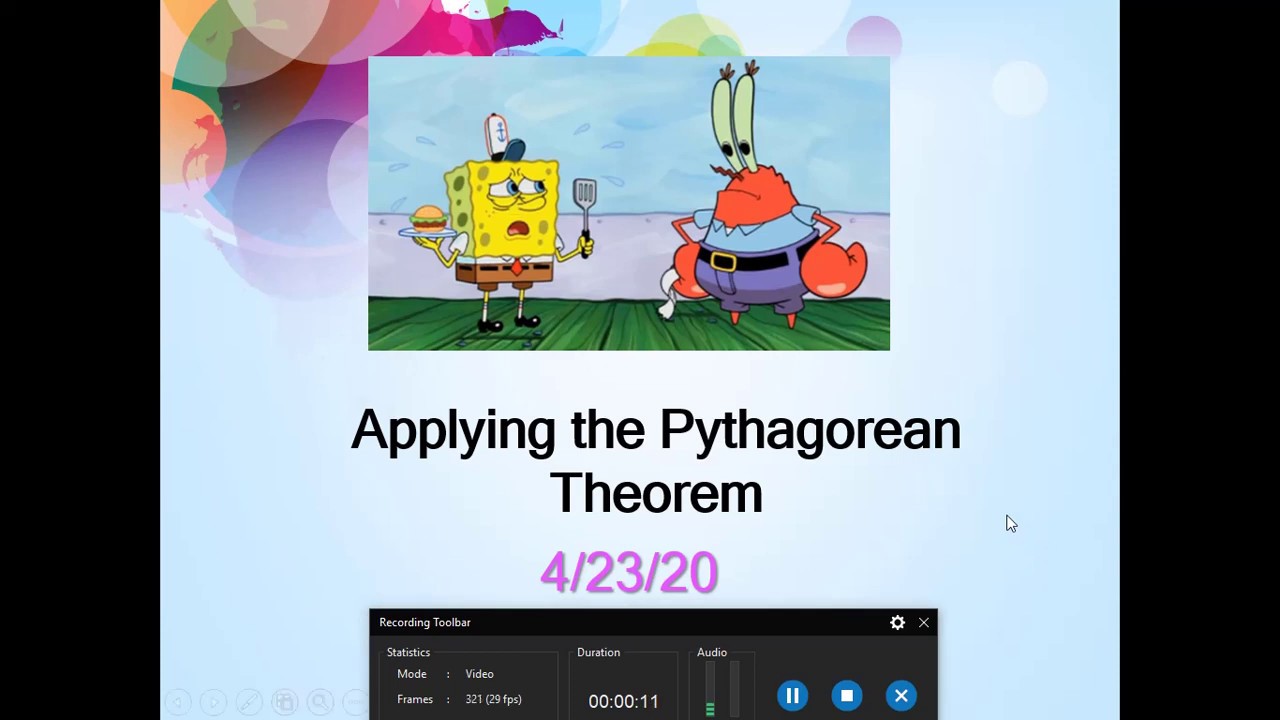 INTRO: Using Pythagorean Theorem - YouTube
