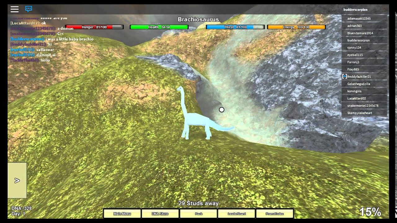 roblox dinosaur simulator showcases : brachiosaurus - YouTube