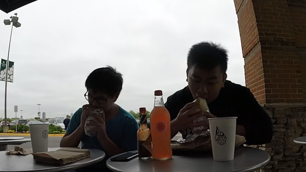 Chipotle Burrito Eating Contest - YouTube