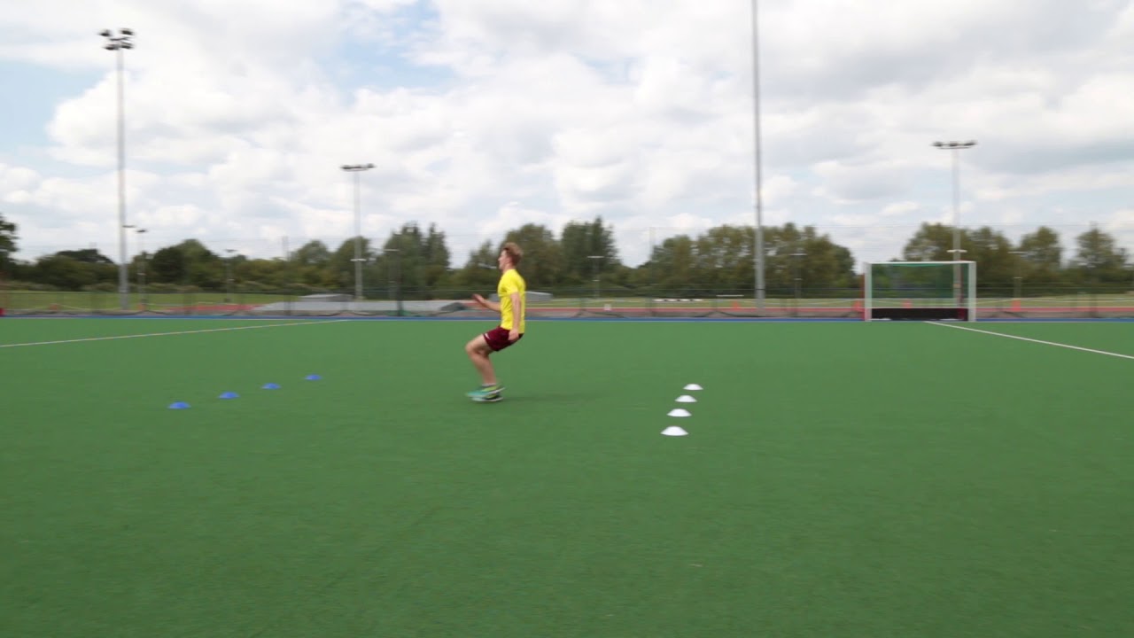 Linear running drills 10 5 to stick A P - YouTube