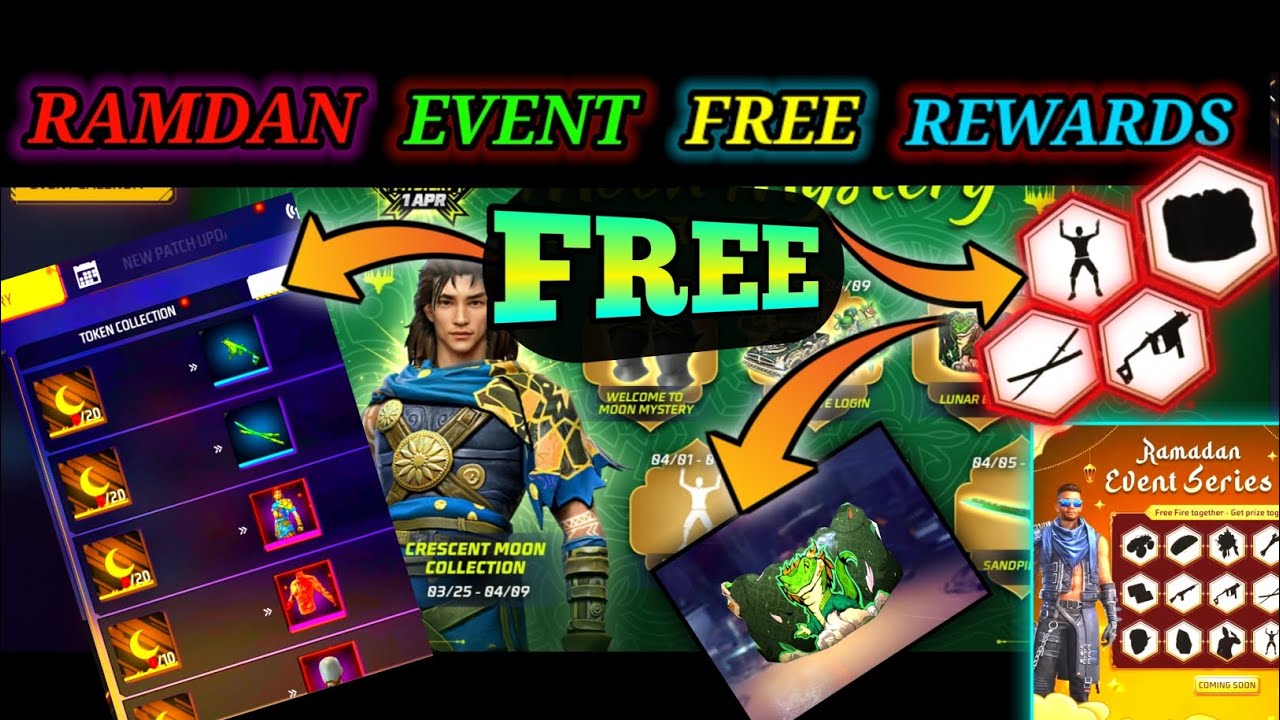 Ramdan event in free fire 2023 || ramdan event free rewards in free ...