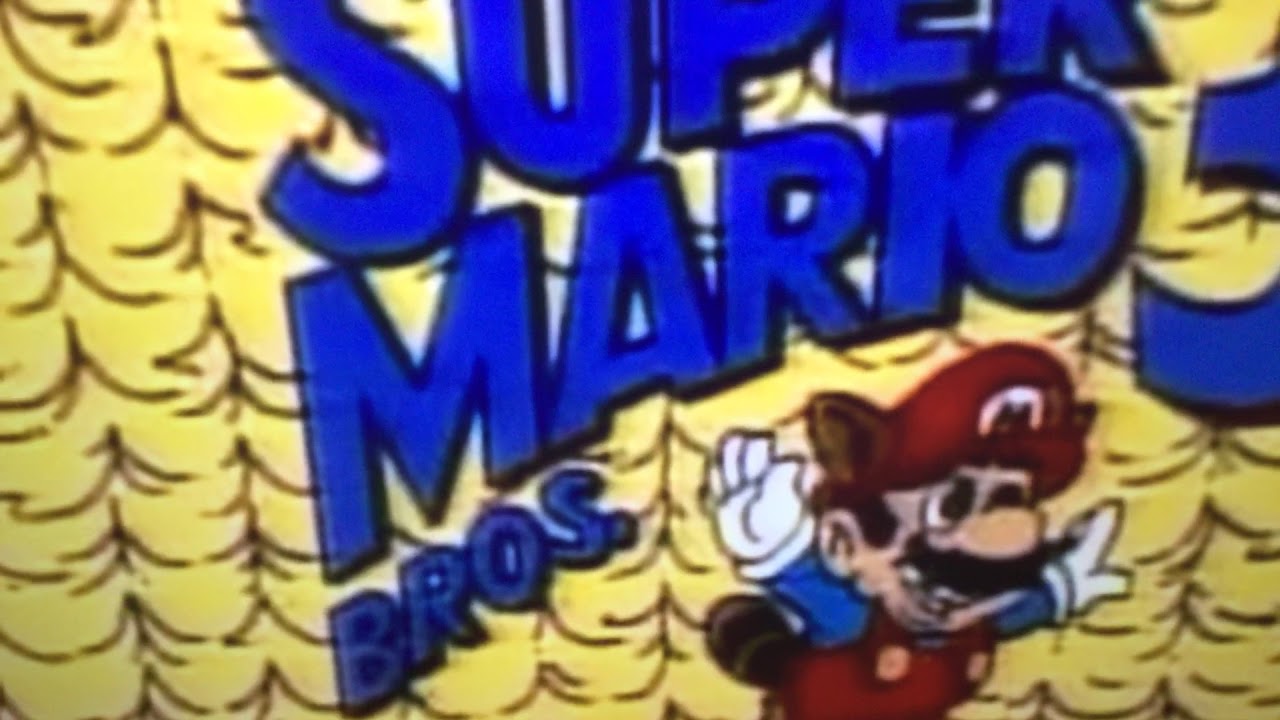 Smb 3 Cartoon Intro With Bfbb GBA Version intro music - YouTube