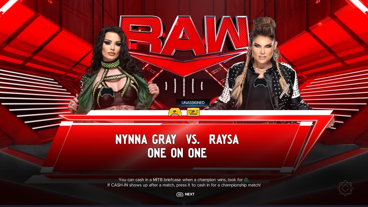 BWF- Nynna Gray vs Raysa - YouTube