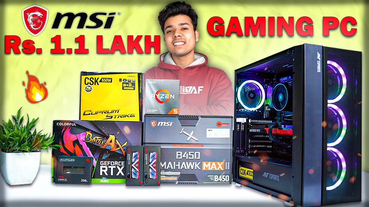 Rs 1.1 Lakh PC Build for Gaming & Editing 🔥 | ModxComputers - YouTube