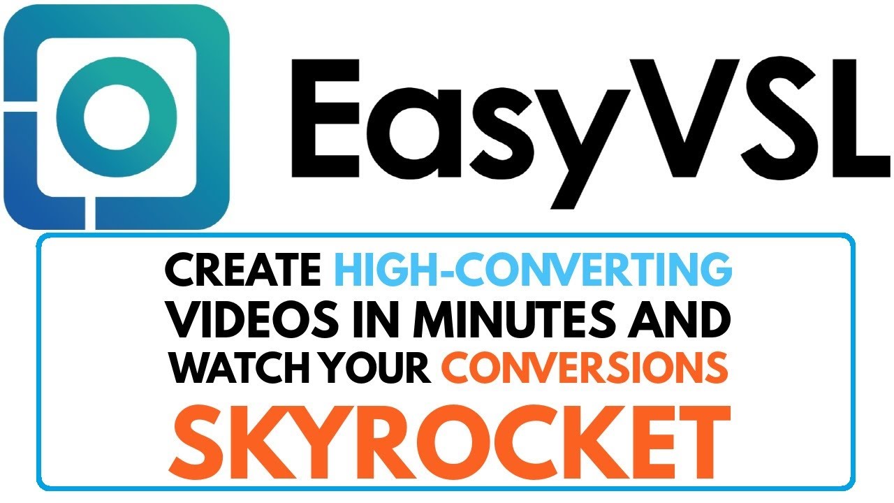 EasyVSL Review, Demo, Webinar Replay, Bonus - Create High Converting VSLs, Kinetic, Live Action ...