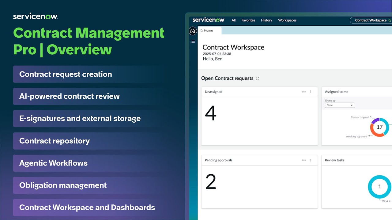 Contract Management Pro Overview - YouTube
