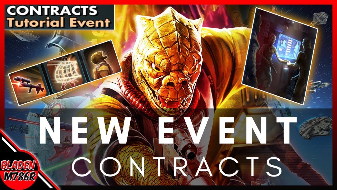 STAR WARS GALAXY OF HEROES [GOH] - CONTRACTS [TUTORIAL EVENT] - YouTube