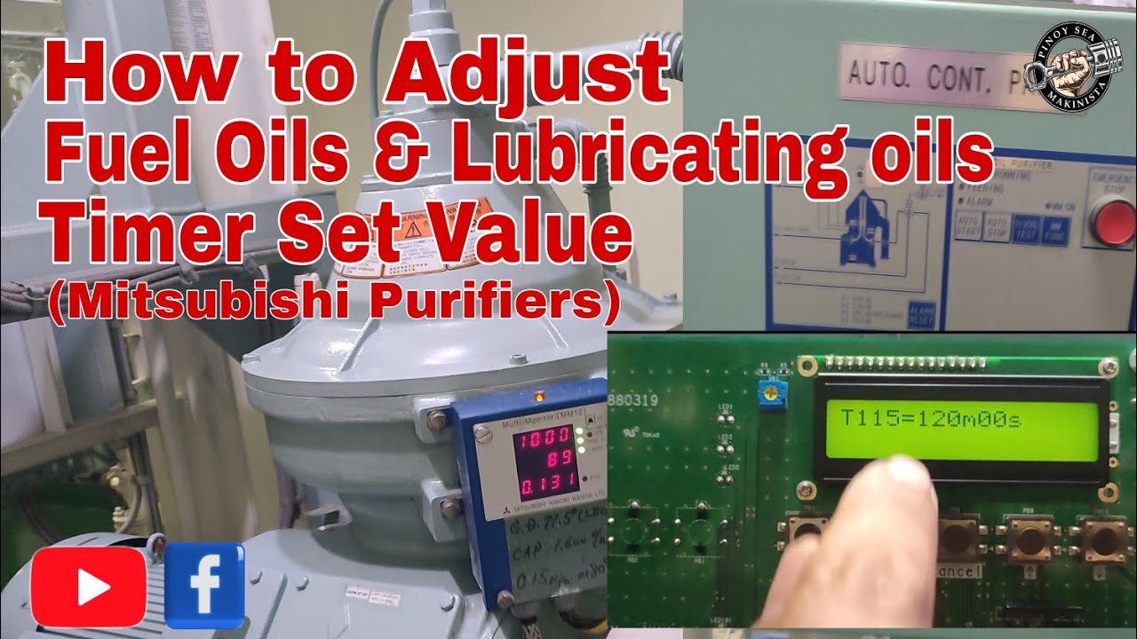 How to Adjust Timer Settings of Fuel Oils and Lubricating Oils Putifier ...