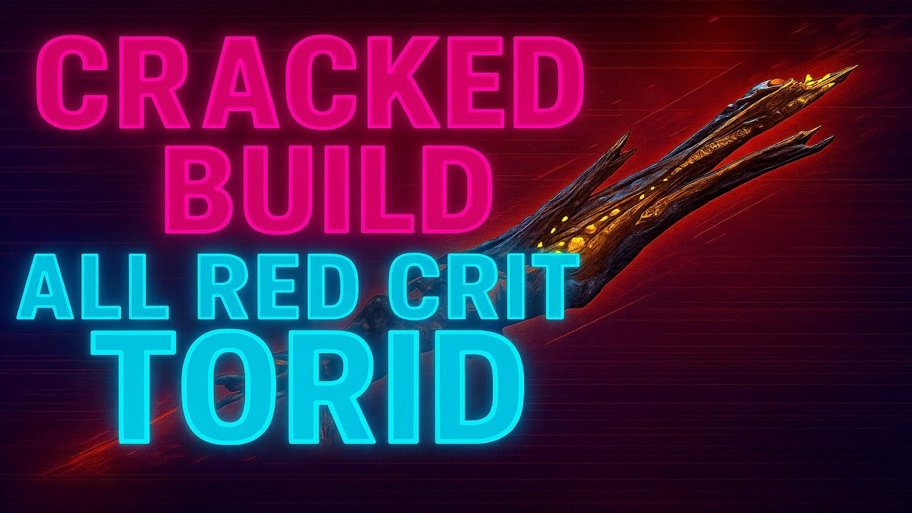 CRACKED RED Crit Torid Incarnon Build – Best Warframe DPS Setup 2025 ...