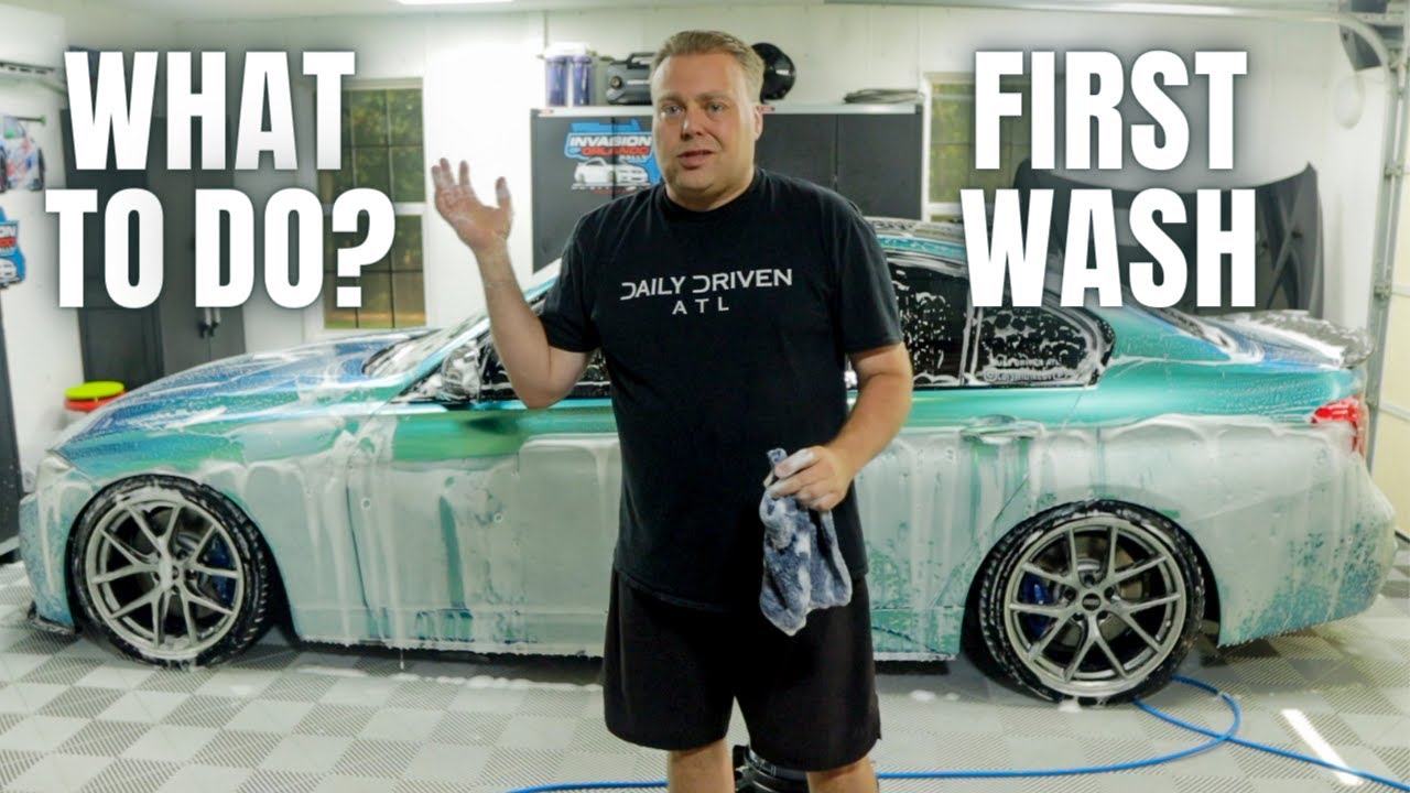 First Wash After Ceramic Coating | What To Do? | Topper Coat | Car Wash ...
