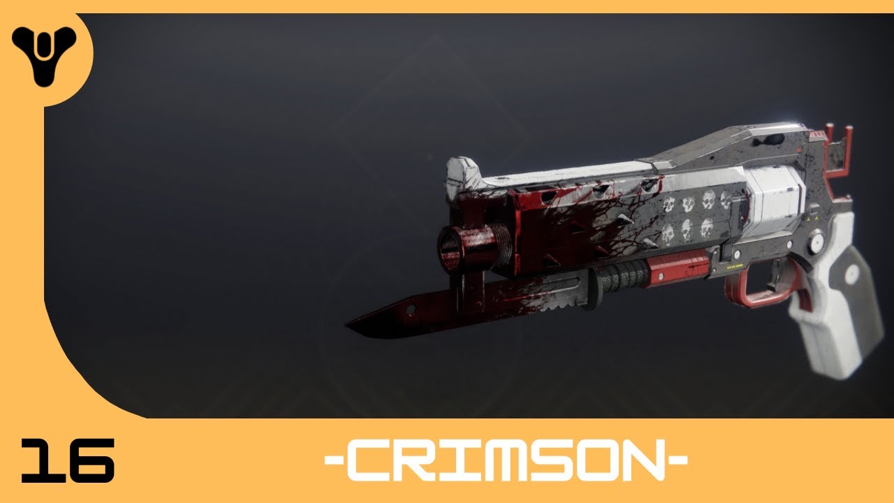 Destiny 2 Weapon Showcase - CRIMSON -// - YouTube